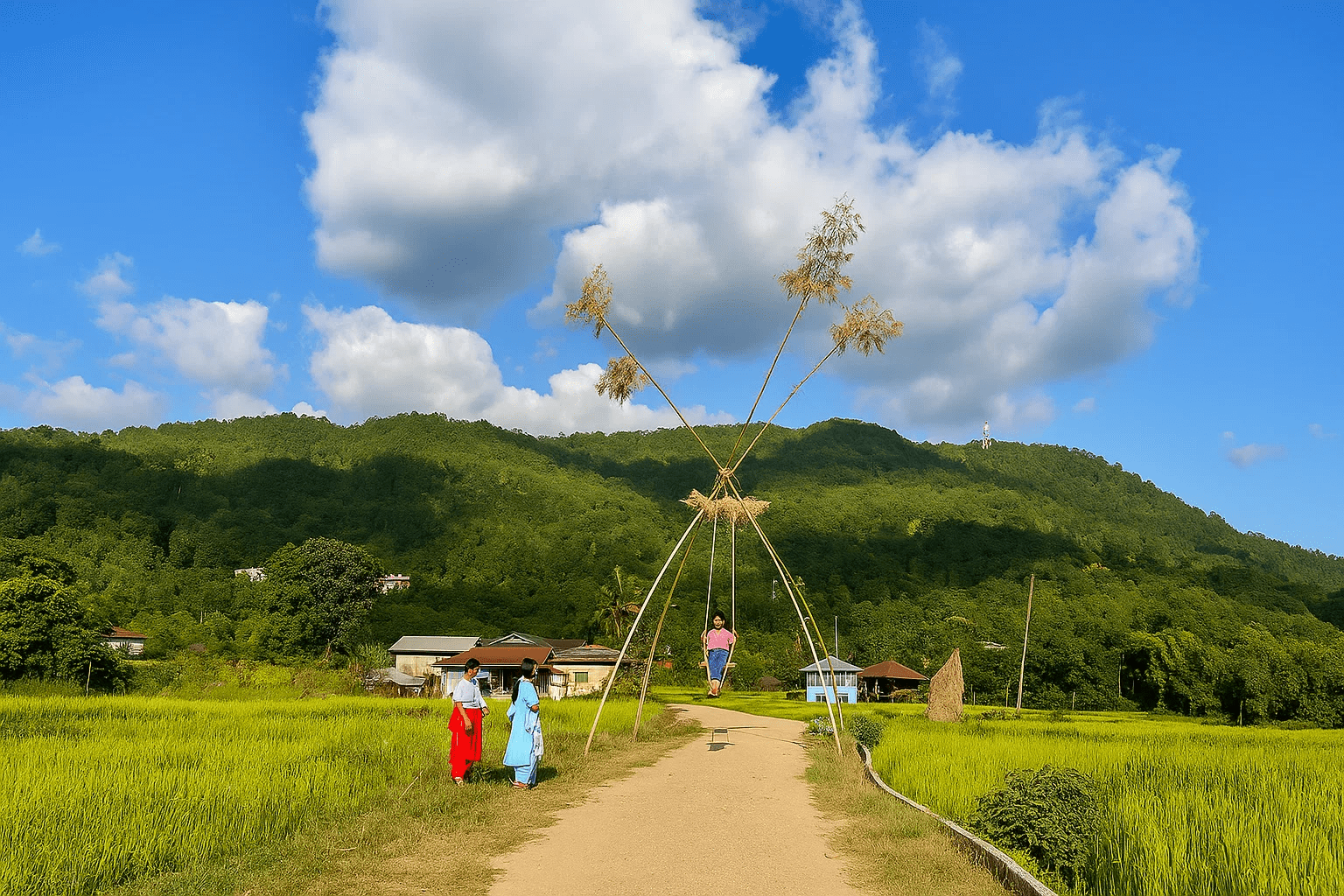 The Swing of Dashain: Tradition, Health, and Global History