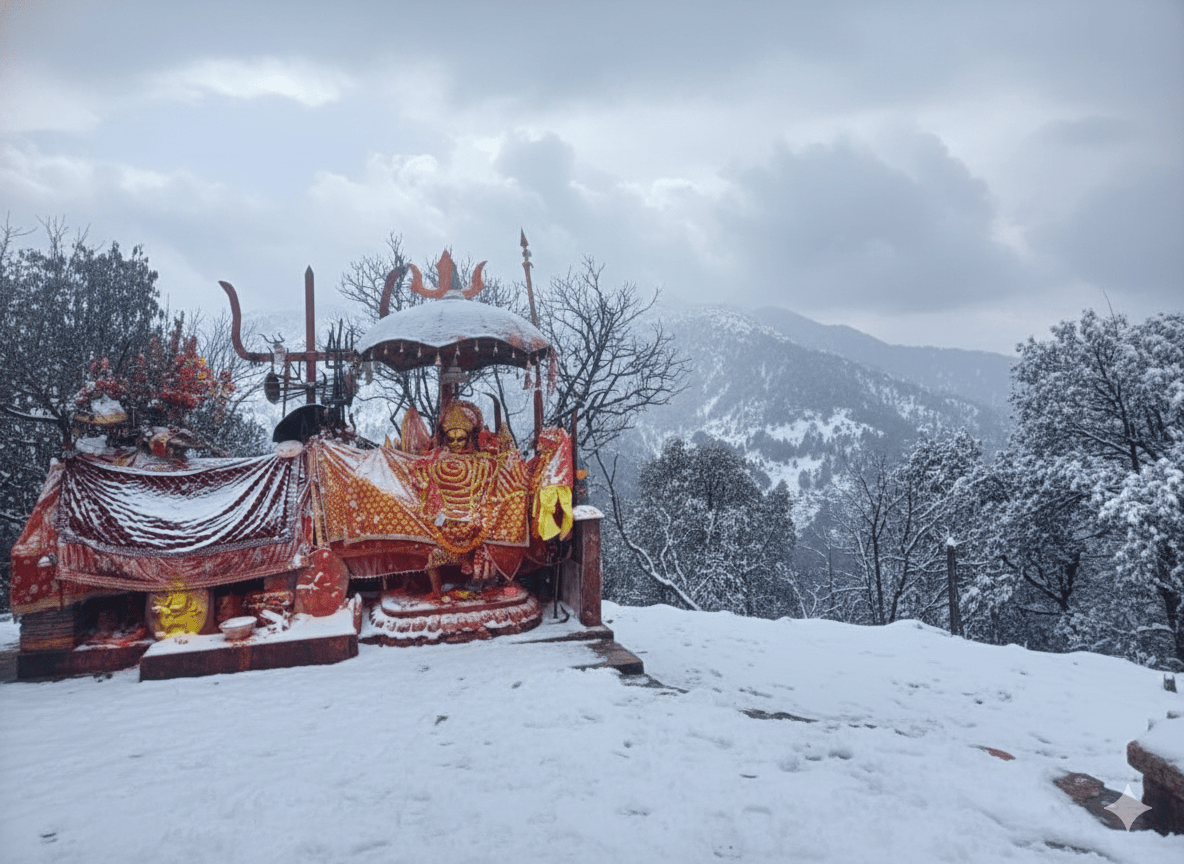 Pathivara Devi Temple Sees Fresh Snowfall: Current Conditions, Pilgrim ...
